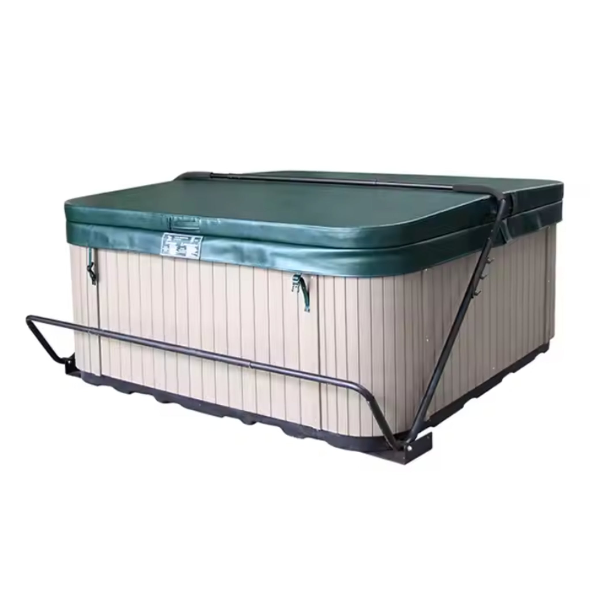 Premium Insulated Hot Tub Cover with Locking Mechanism – Hot Tub Sanctuary